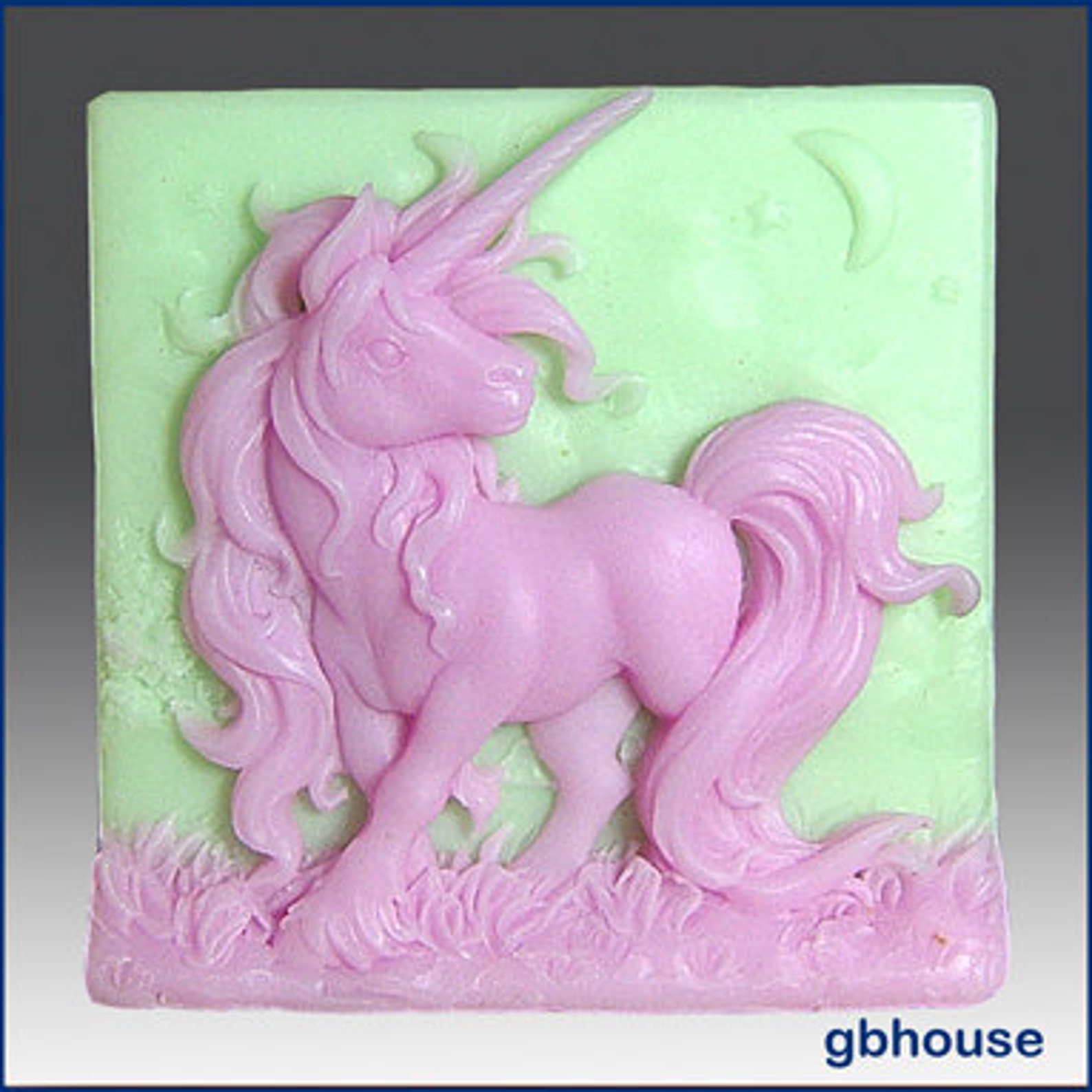 2D Silicone Soap/polymer Clay/cold Porcelain Clay/plaster Mold - Etsy