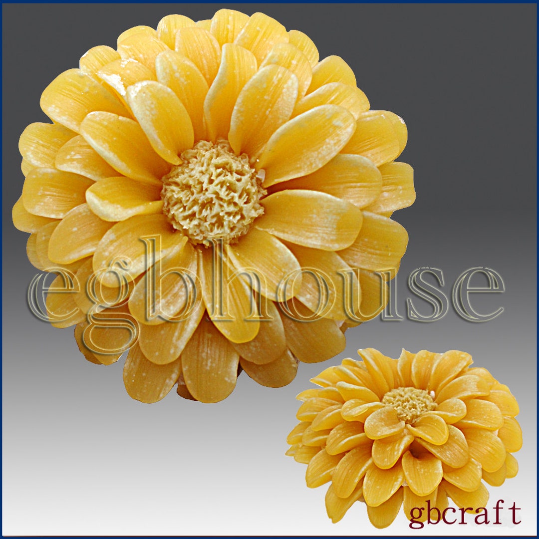 3D Silicone MP Soap Mold - Swizzle Scarlet Zinnia - Etsy