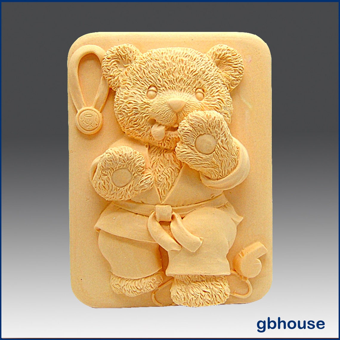 3D Silicone Soap/polymer Clay/cold Porcelain Clay/plaster Mold - Etsy