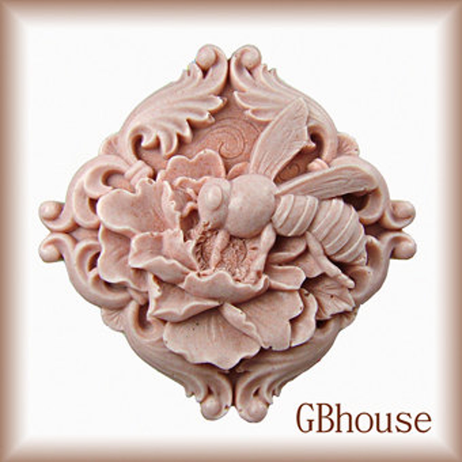 2D Silicone Soap Mold Beesnflower Free Shipping - Etsy