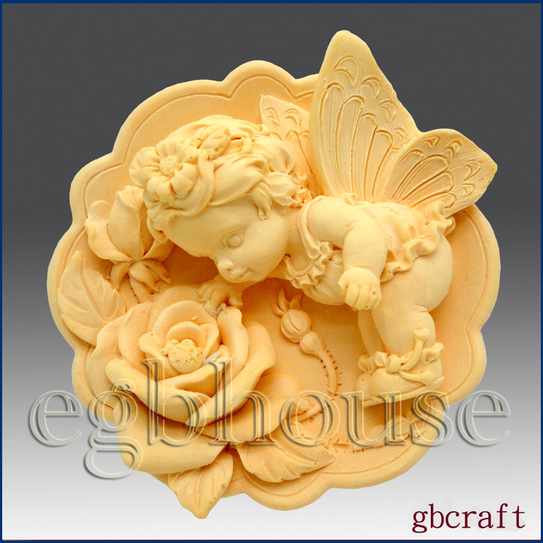 2D Silicone Soap/polymer Clay/cold Porcelain Clay/plaster - Etsy