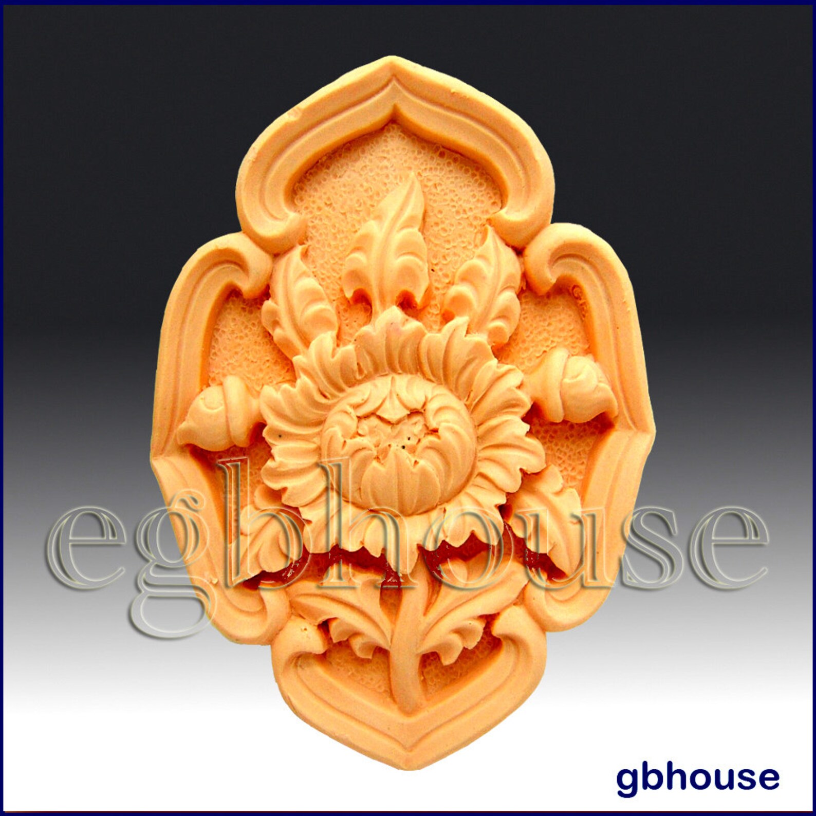 2D Silicone Soap/polymer/clay/cold Porcelain Mold the - Etsy