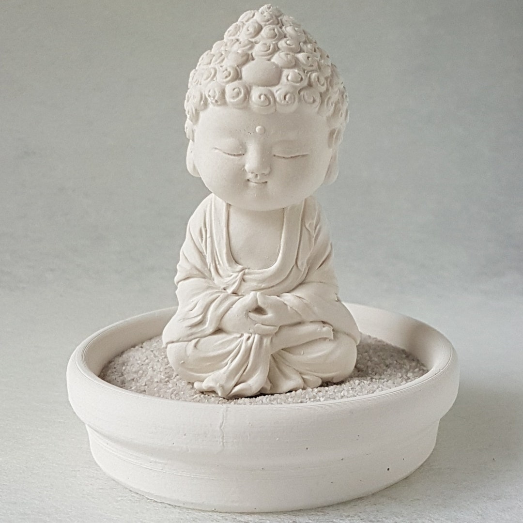 Mindful Buddha B1801 Buddha Statue Decor Buddha Statue Small Cute ...