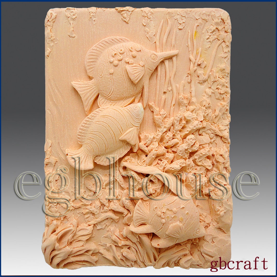 2D Soap and Candle Mold Tropical Fishes - Etsy