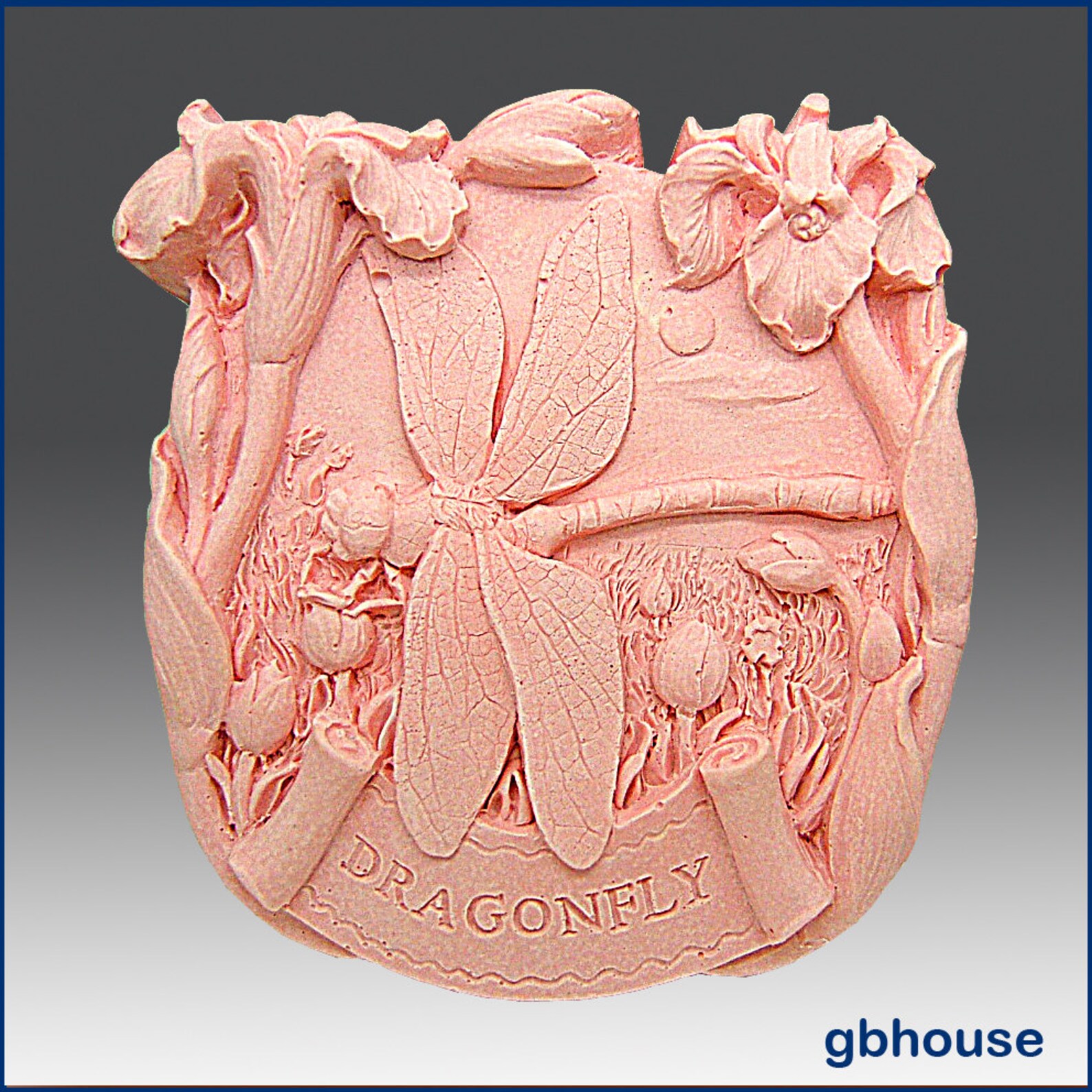 2D Silicone Soap/polymer Clay/cold Porcelain Clay/plaster Mold Garden ...