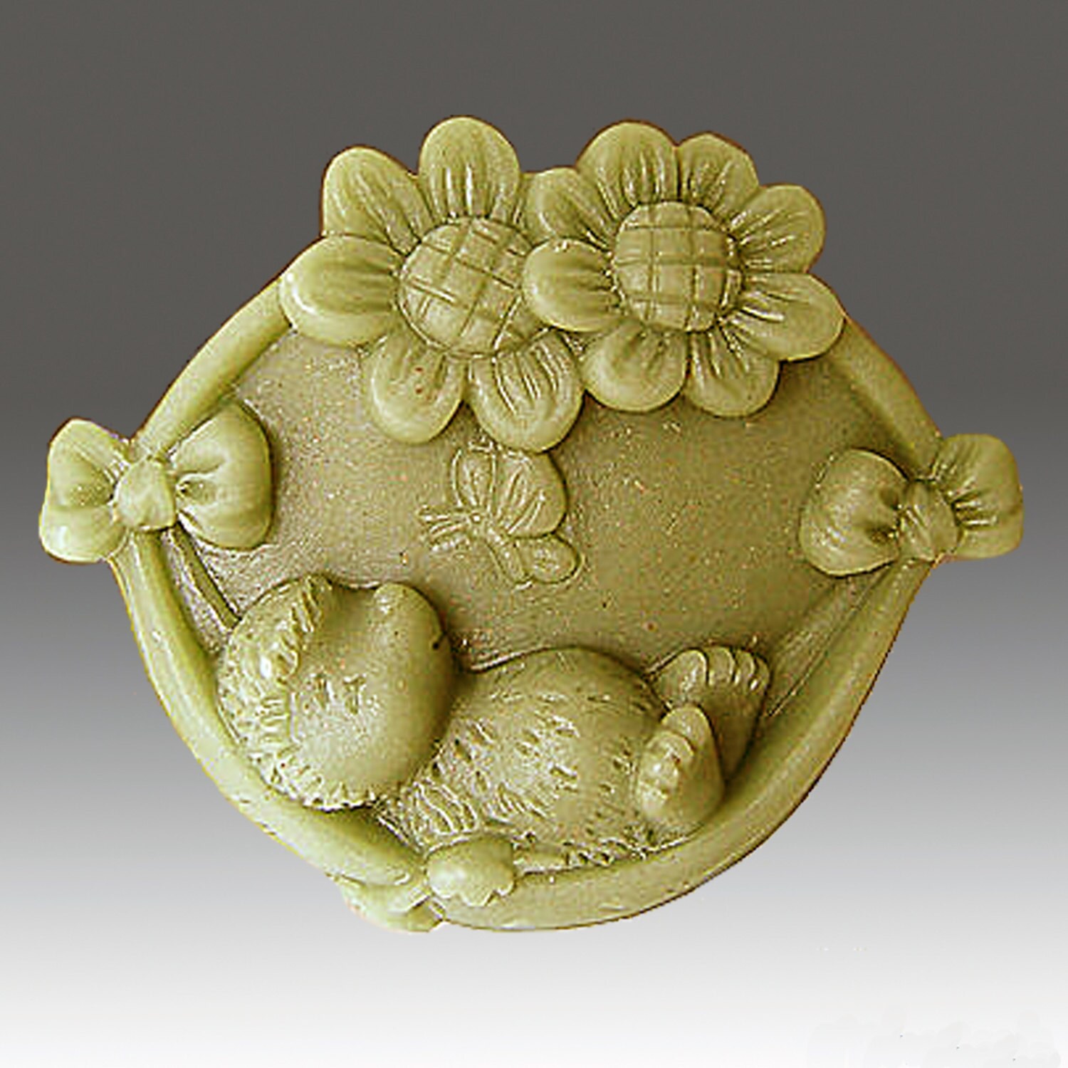 2D Silicone Soap/polymer Clay/cold Porcelain Clay/plaster Mold - Etsy