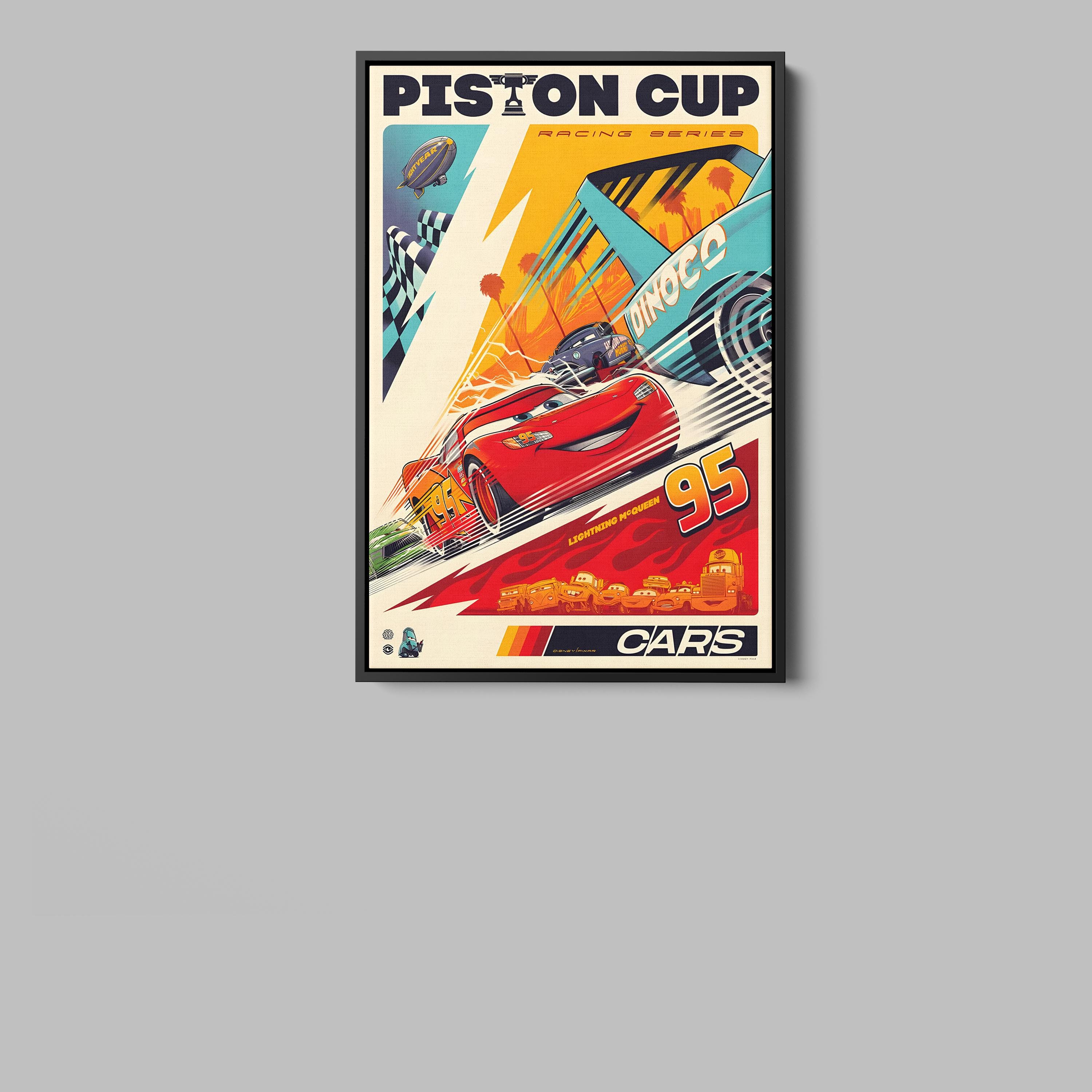 Cars Poster,animation Posters,cartoon Posters,movie Posters,kids Room ...