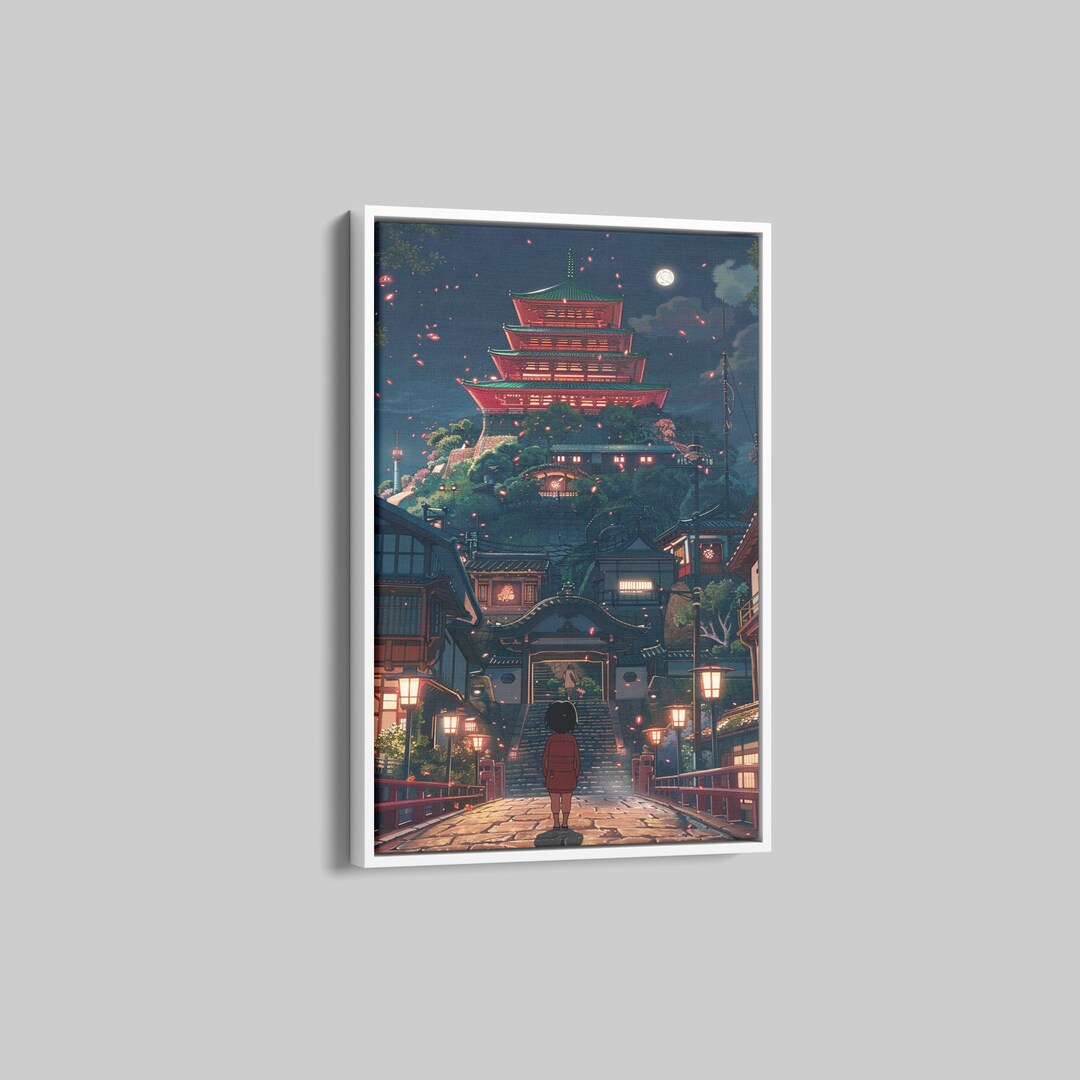 S.A Poster,studio Anime Poster,japanese Anime Canvas,anime Fan Gift ...