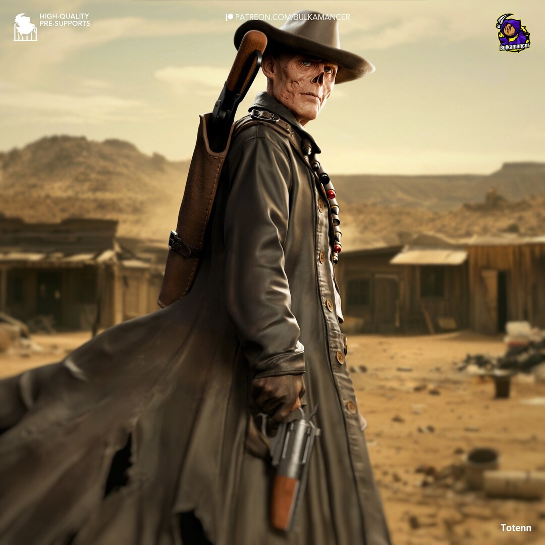 Nuclear Undead 3d Printed Figure Nomnom Figures RPG Figure RPG Tabletop ...