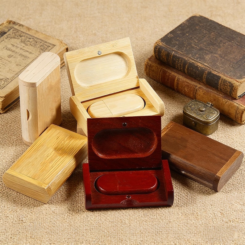 Custom USB Flash Drive With Wooden Box, Custom USB Flash Drive, 4 16 64 ...