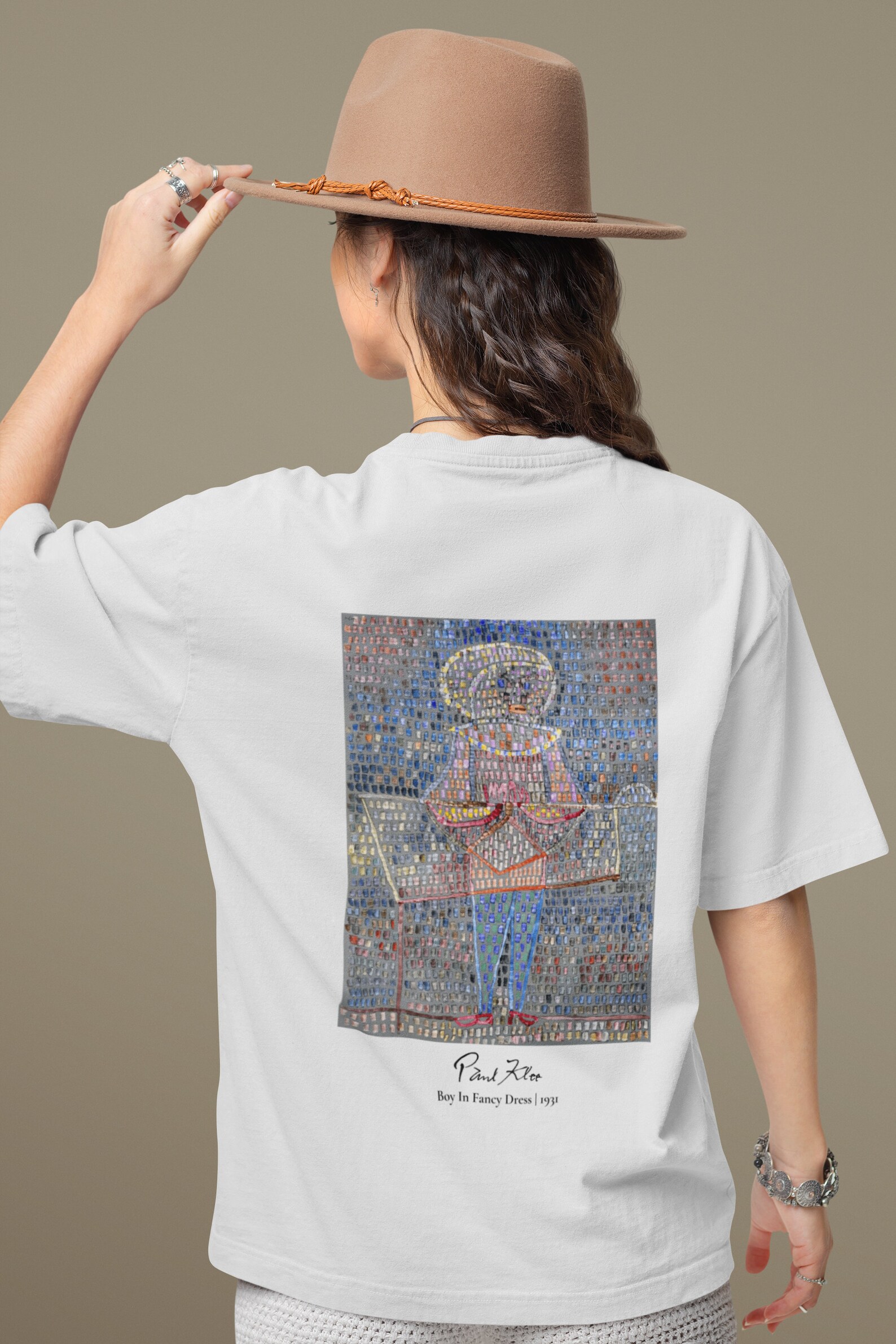 Paul Klee Signature T-shirt Boy in Fancy Dress - Etsy