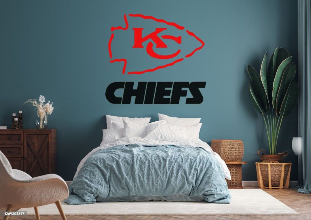 Kansas City Chiefs Giant Wall-sized Stencil Reusable and Durable ...