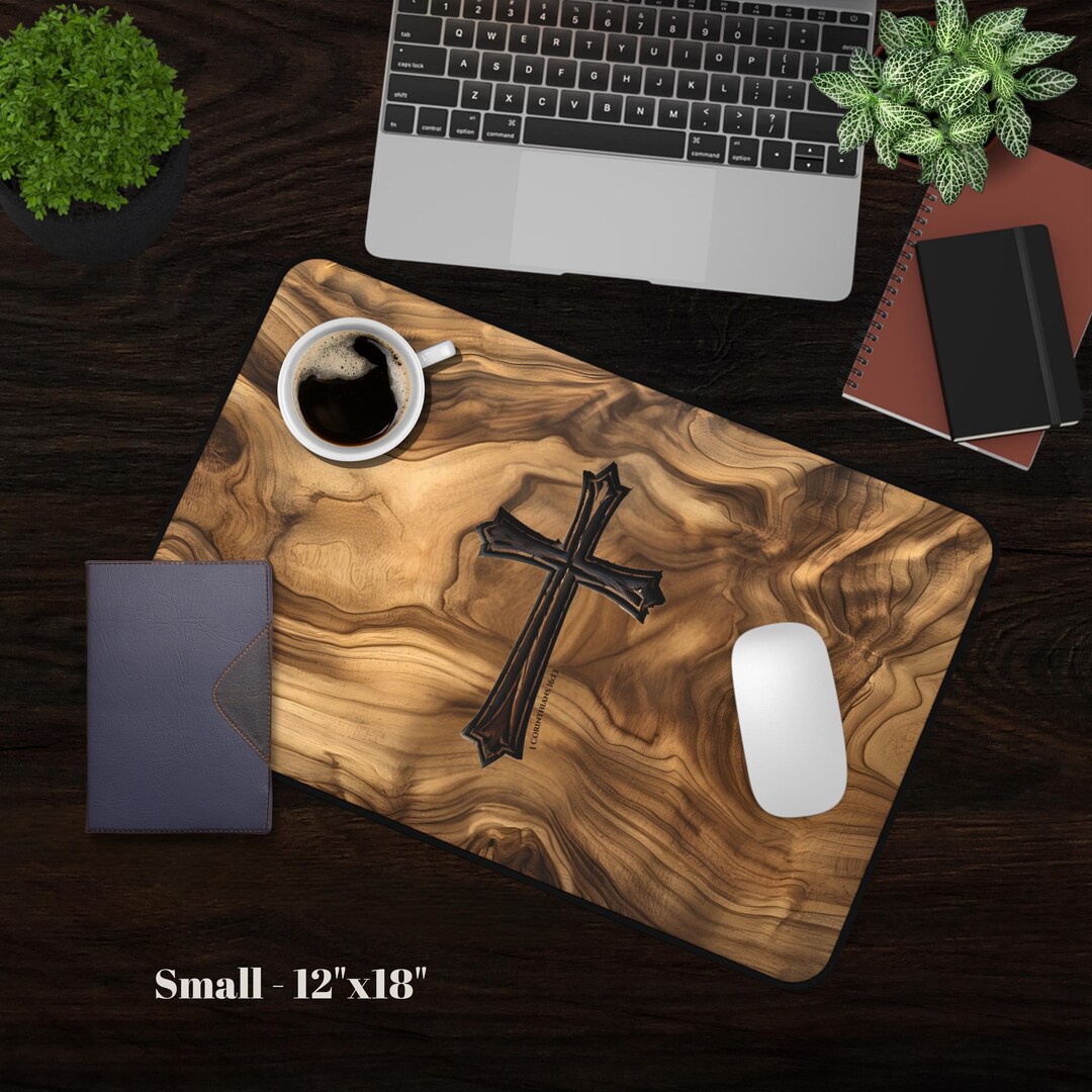 Deskmat Christian Christian Gifts Christianity Jesus Gift for Men Large ...