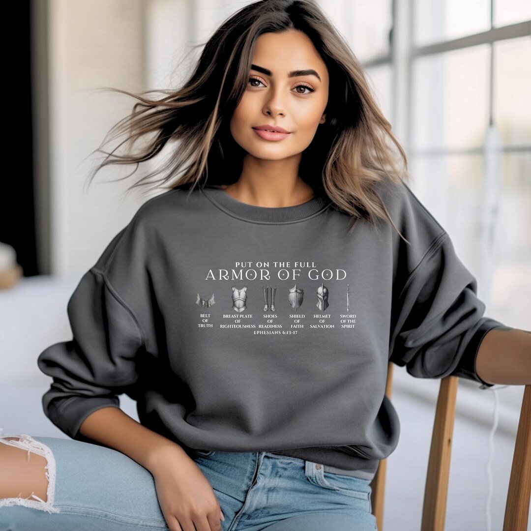 Armor of God Full Armor of God Bible Verse Christian Shirts Ephesians 6 ...