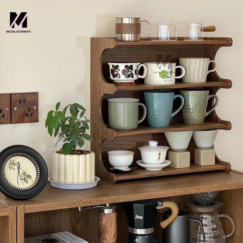 Coffee Bar Shelf - Etsy