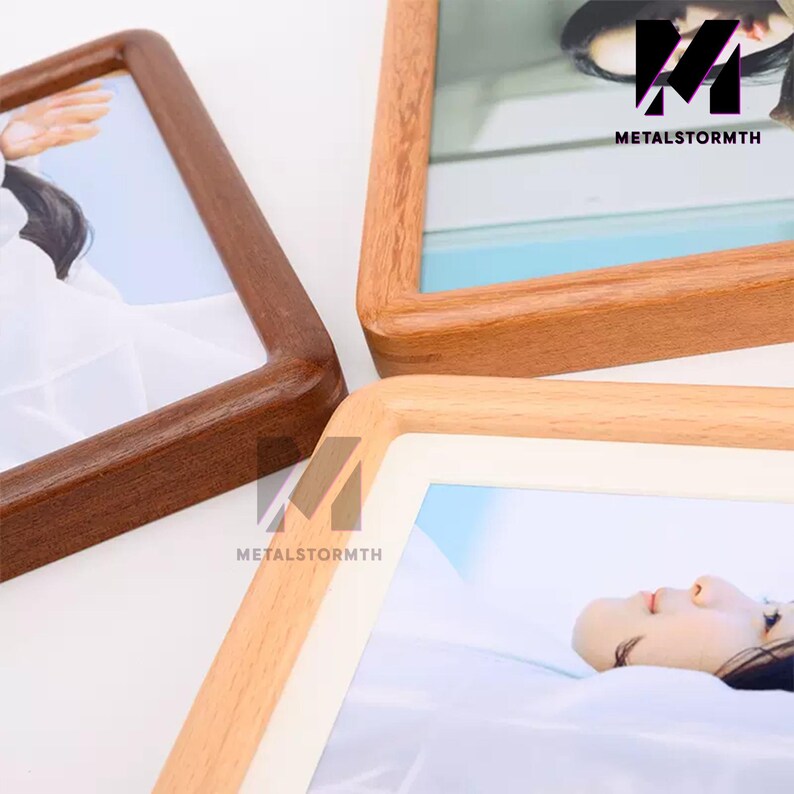Wood Wall Frame With Plexiglass,poster Frame,mini Size Mortise Solid Walnut Wood Frame,wall ...