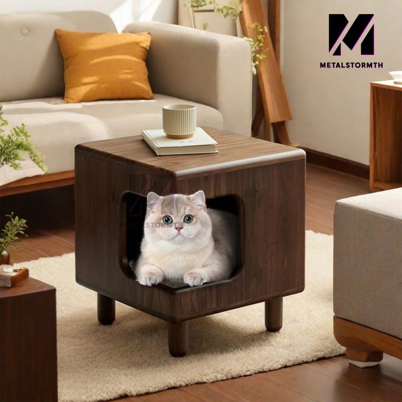 Cat Bed Table - Etsy