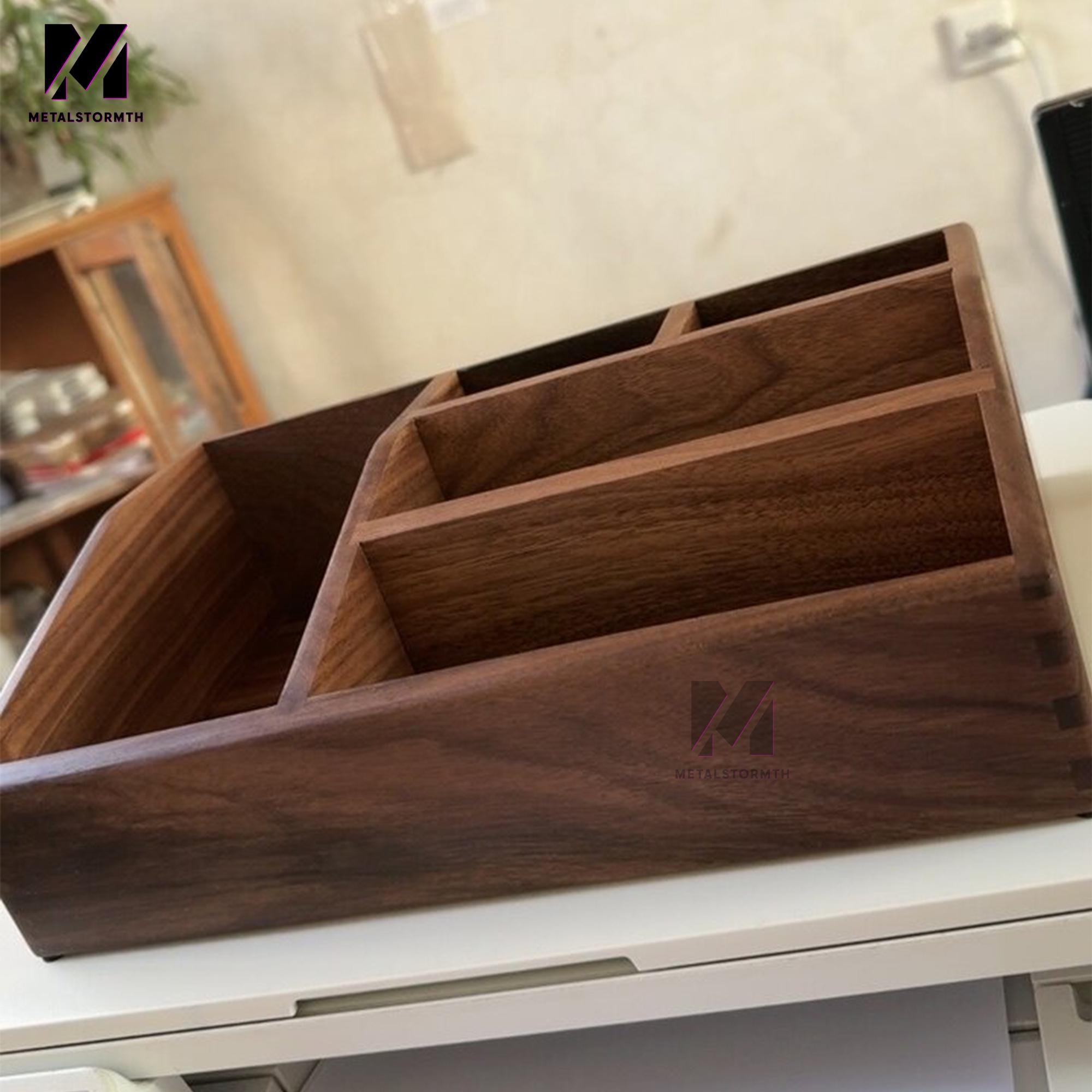 Desk Organizer With Multi,compartments Storage,personalized Premium ...