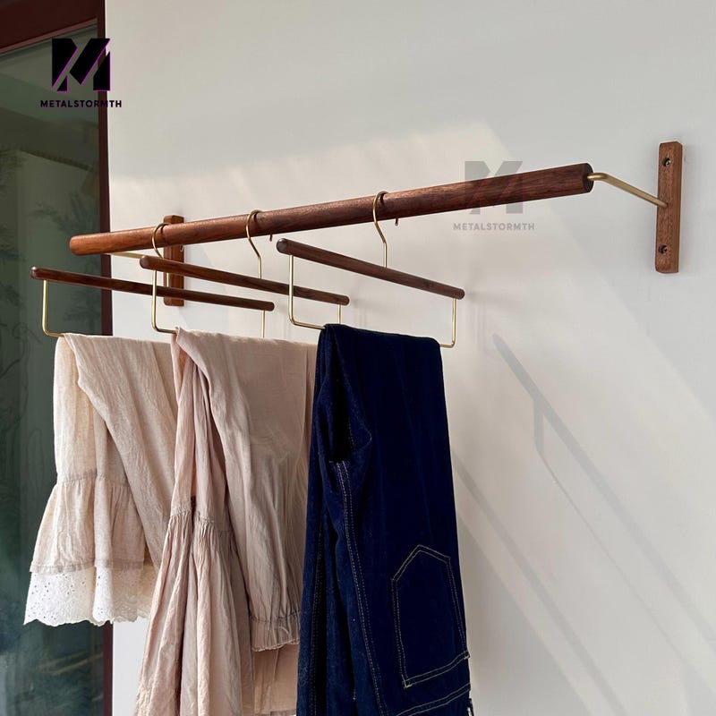 Wood Wall Drying Hook - Etsy UK