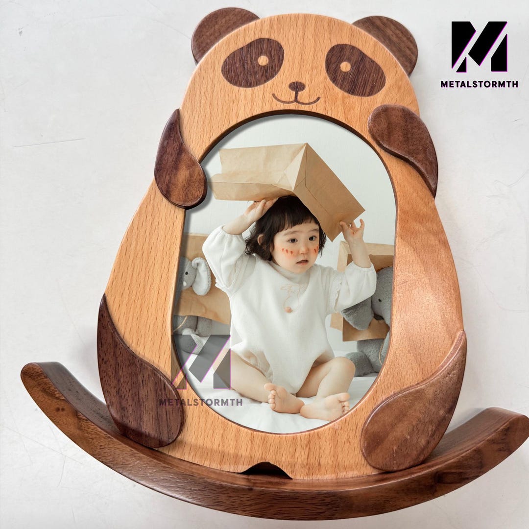 Rustic Walnut Wood Teak Wood Photo Frame, Solid Wood Picture Frame,size ...