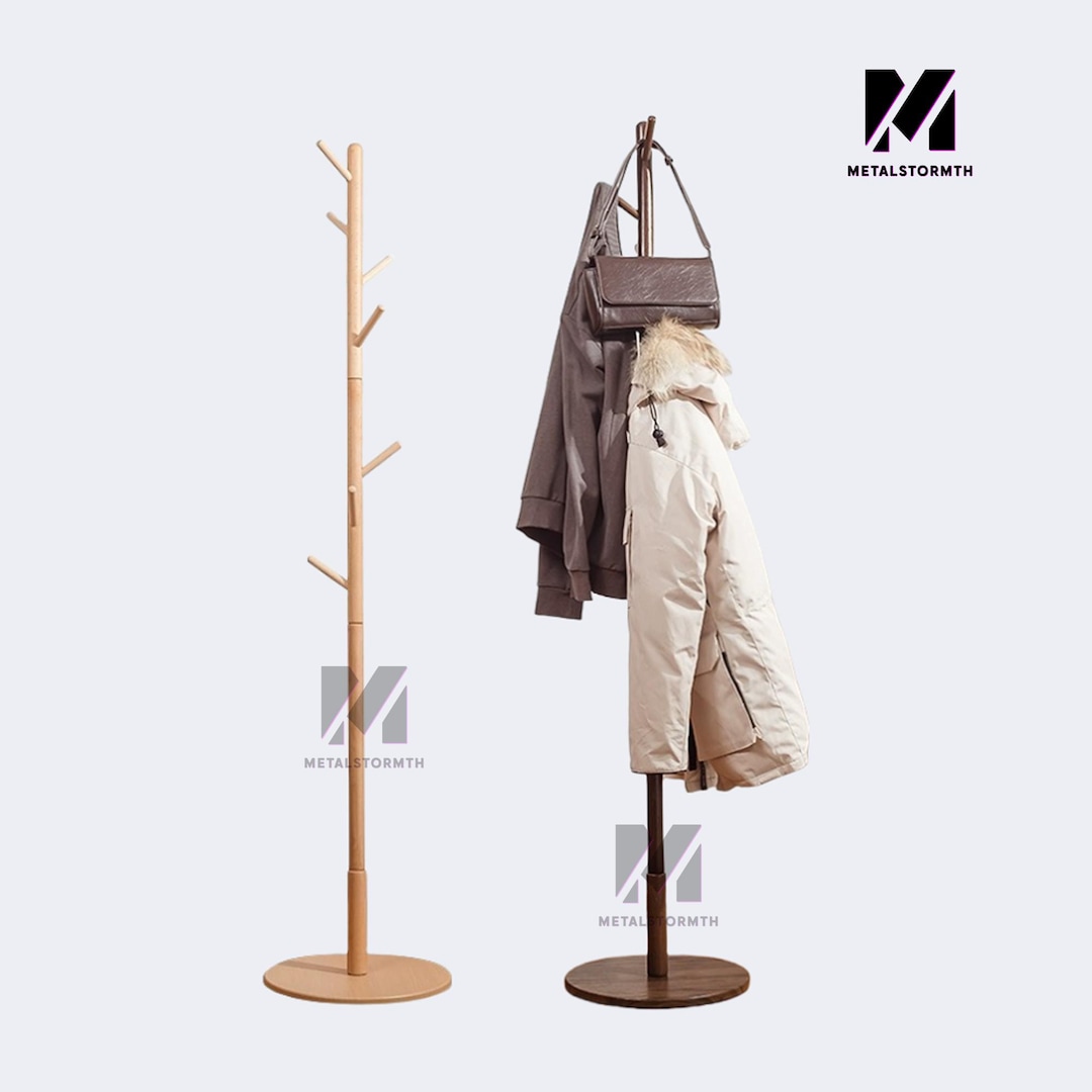 Clothes Hanger, Solid Wood Clothes Rack, a Frame Rack, Hanging Rack ...