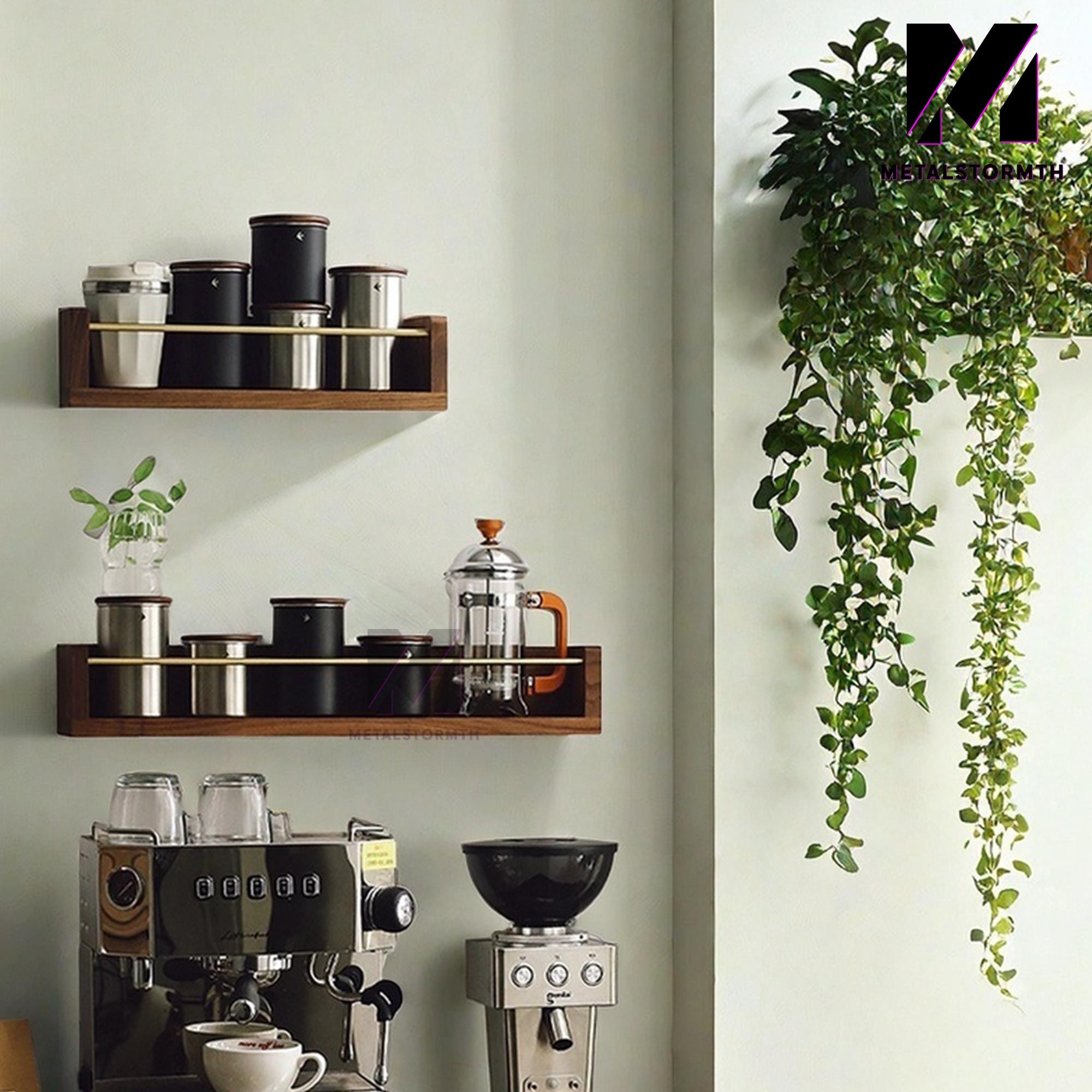 Coffee Tea Cup Holder, Desktop Shelves Box,wall Mounted Tea Coffee Mug ...