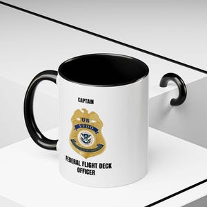Captain Armed Pilot FFDO Coffee Mug (11, 15oz) - Etsy