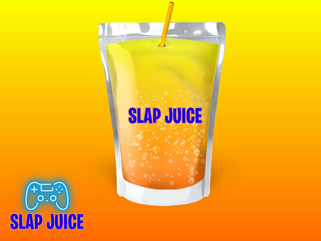 Gamer Capri Sun Slap Juice Printable Labels - Etsy