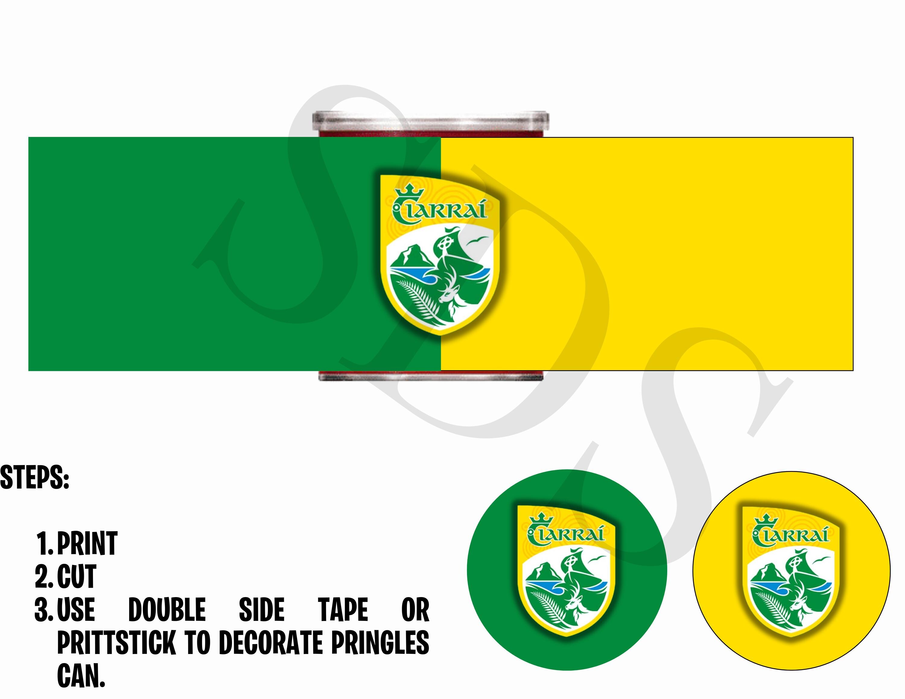 KERRY GAA Pringles Labels - Instant Download - Gaelic Football/hurling ...
