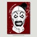 Terrifier Art the Clown Halloween Party Invite – Horror Movie Night ...
