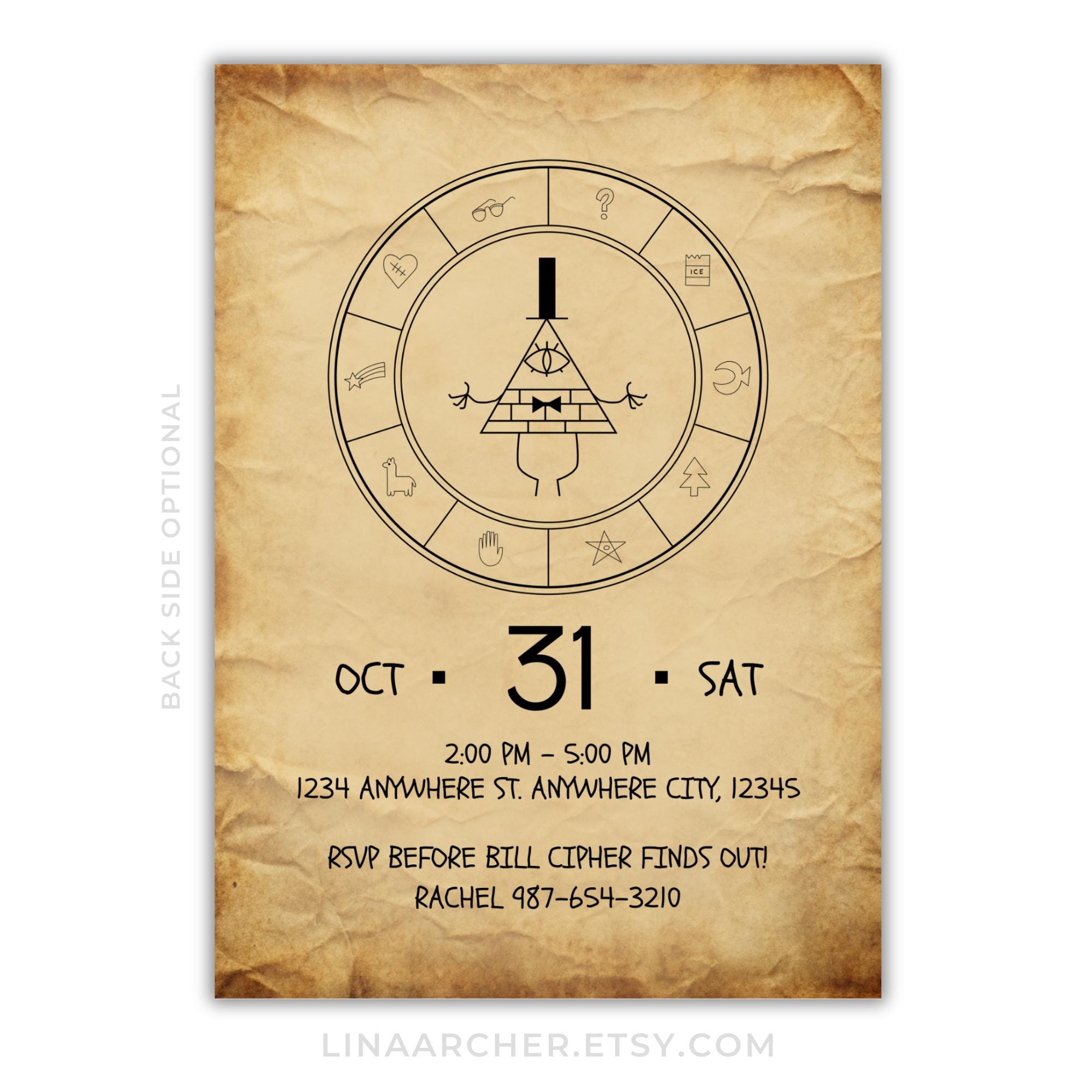 Secret Journal Birthday Invitation | Editable Summer Adventure Party ...