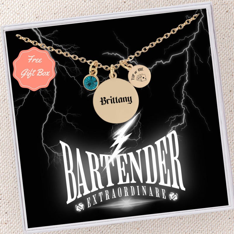 Bartender Jewelry - Etsy
