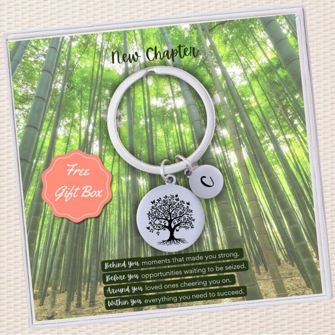 New Chapter Keychain Empowering Key Chain Divorce Breakup Keyring Next ...