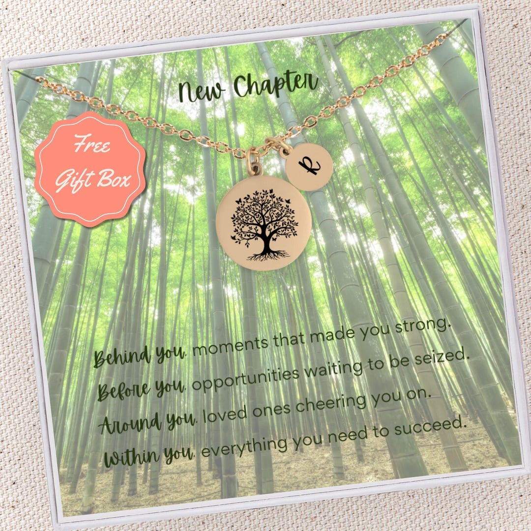 New Chapter Necklace, Empowering Jewelry, Divorce Breakup Necklace ...