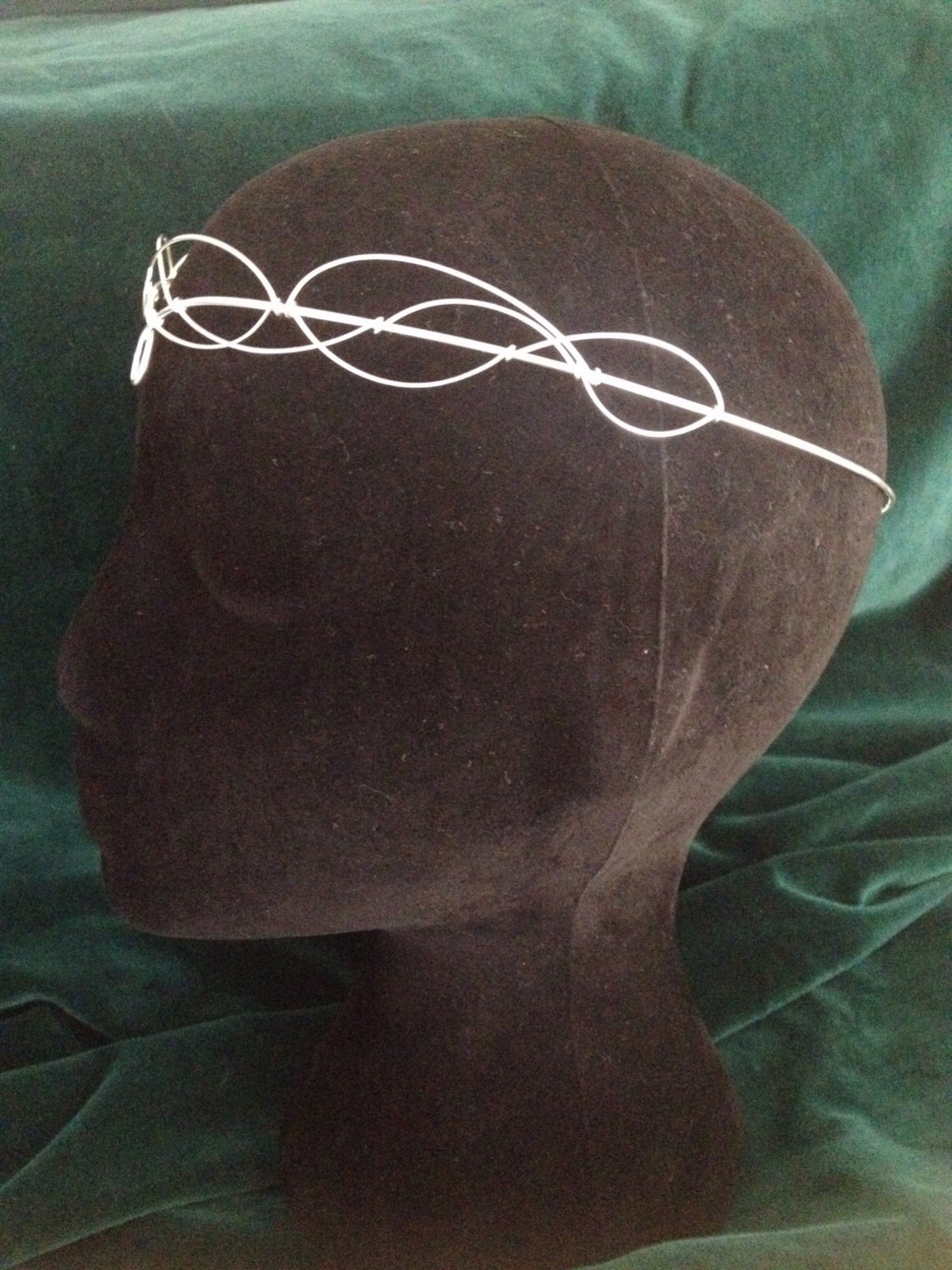 Wedding Headpiece Elven Circlet Medieval Headdress Bridal | Etsy
