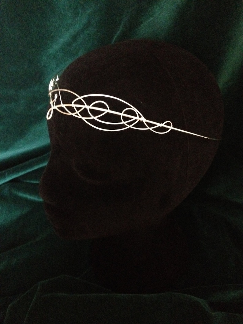 Elven Circlet Wedding Headpiece Medieval Headdress Bridal Tiara Elfin ...