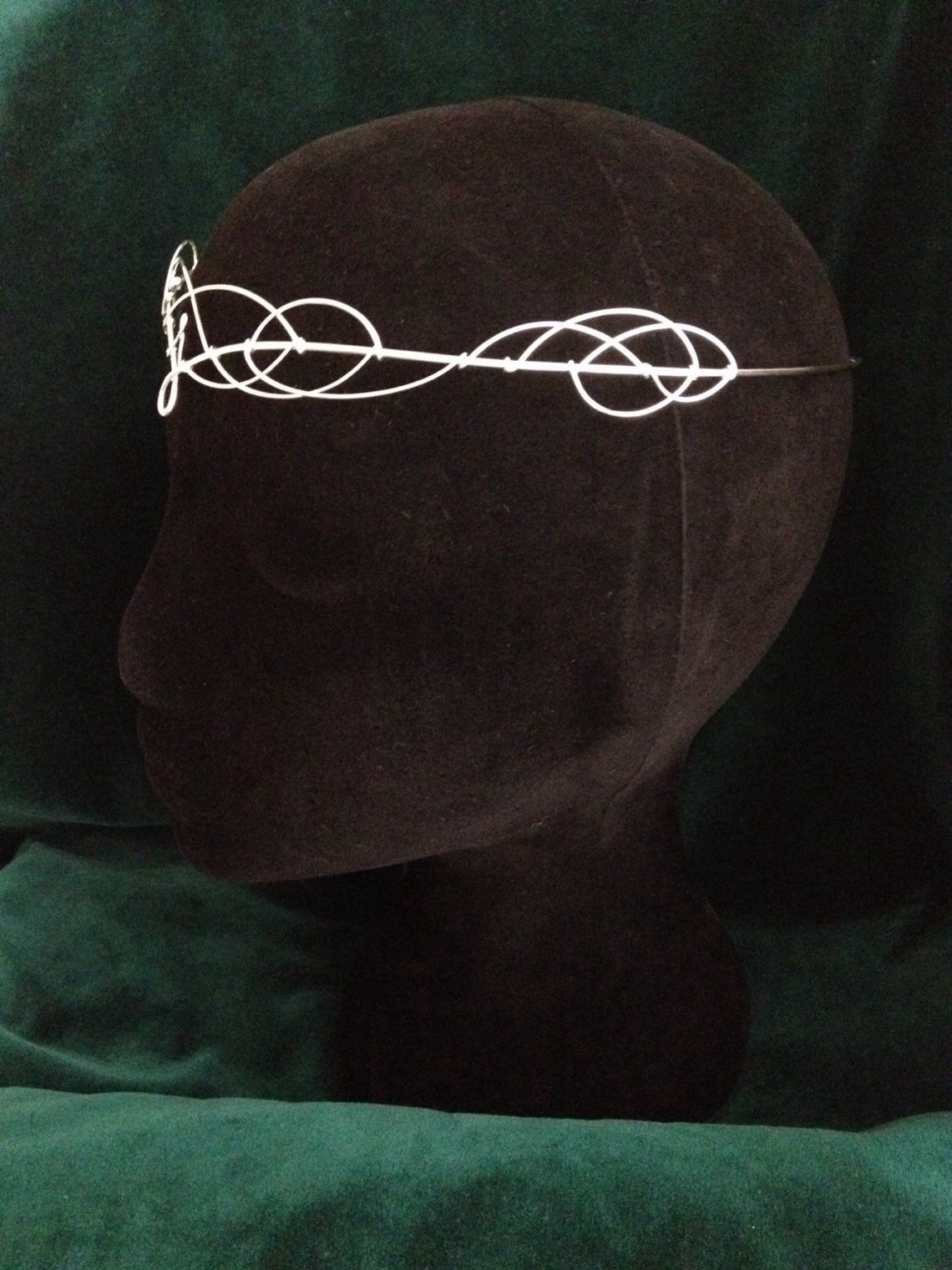 Elven Wedding Tiara Circlet Forehead Elven Medieval Bridal | Etsy