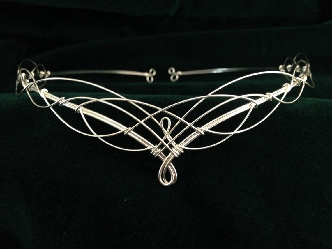 Elven Circlet Tiara Medieval Renaissance Pagan Wedding | Etsy