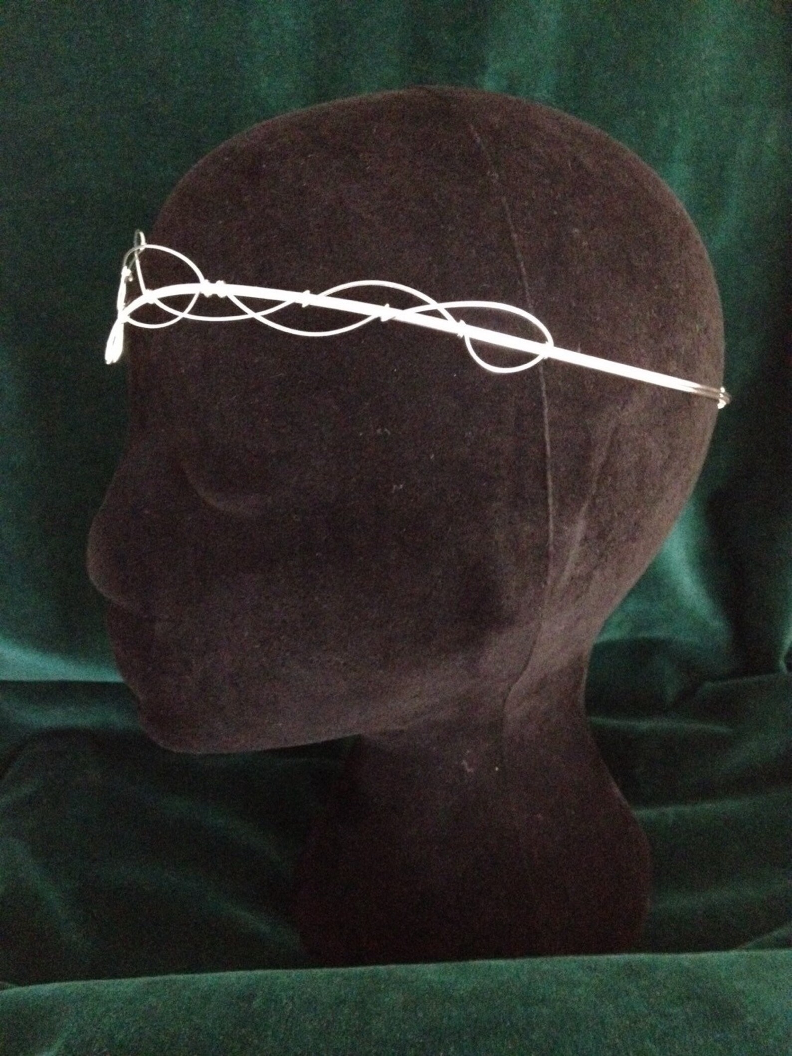 Circlet Headpiece Elven Crown Celtic Wedding Medieval Bridal Tiara ...