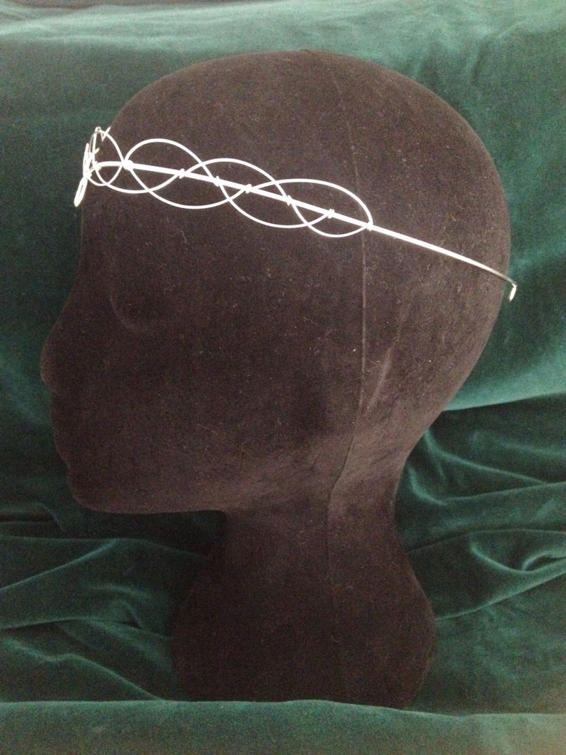 Elven Circlet Medieval Headdress Wedding Tiara Headband Bridal | Etsy
