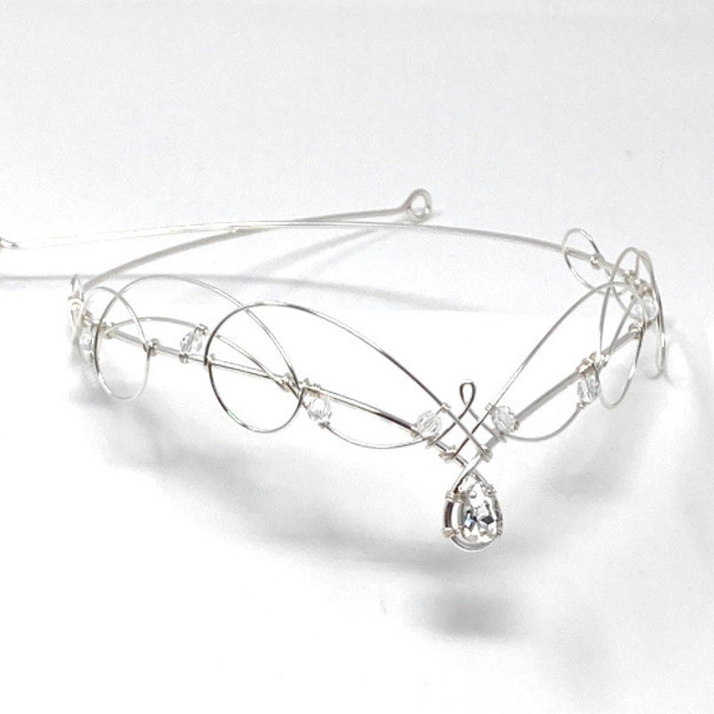 Celtic Silver Diadem - Etsy UK