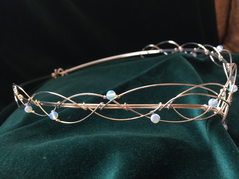 Circlet Headpiece Elven Tiara Diadem Medieval Crown | Etsy