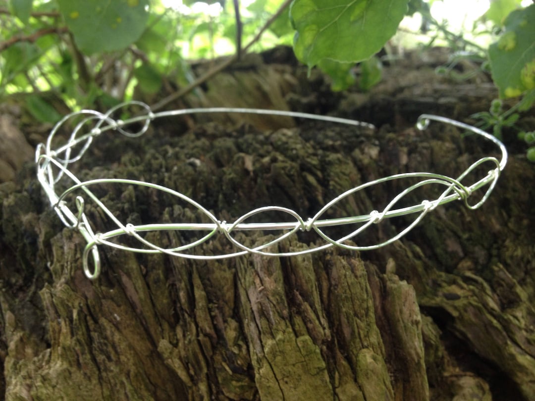 Elven Circlet Medieval Tiara Headband Bridal Prom Headpiece - Etsy