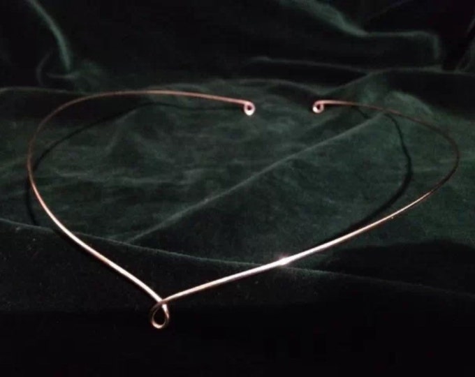 Simple Silver Plated Circlet Tiara Bridesmaid Medieval | Etsy