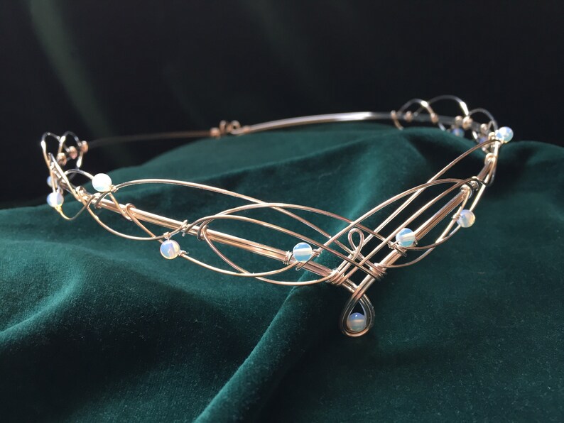 Circlet Headpiece Elven Tiara Diadem Medieval Crown - Etsy