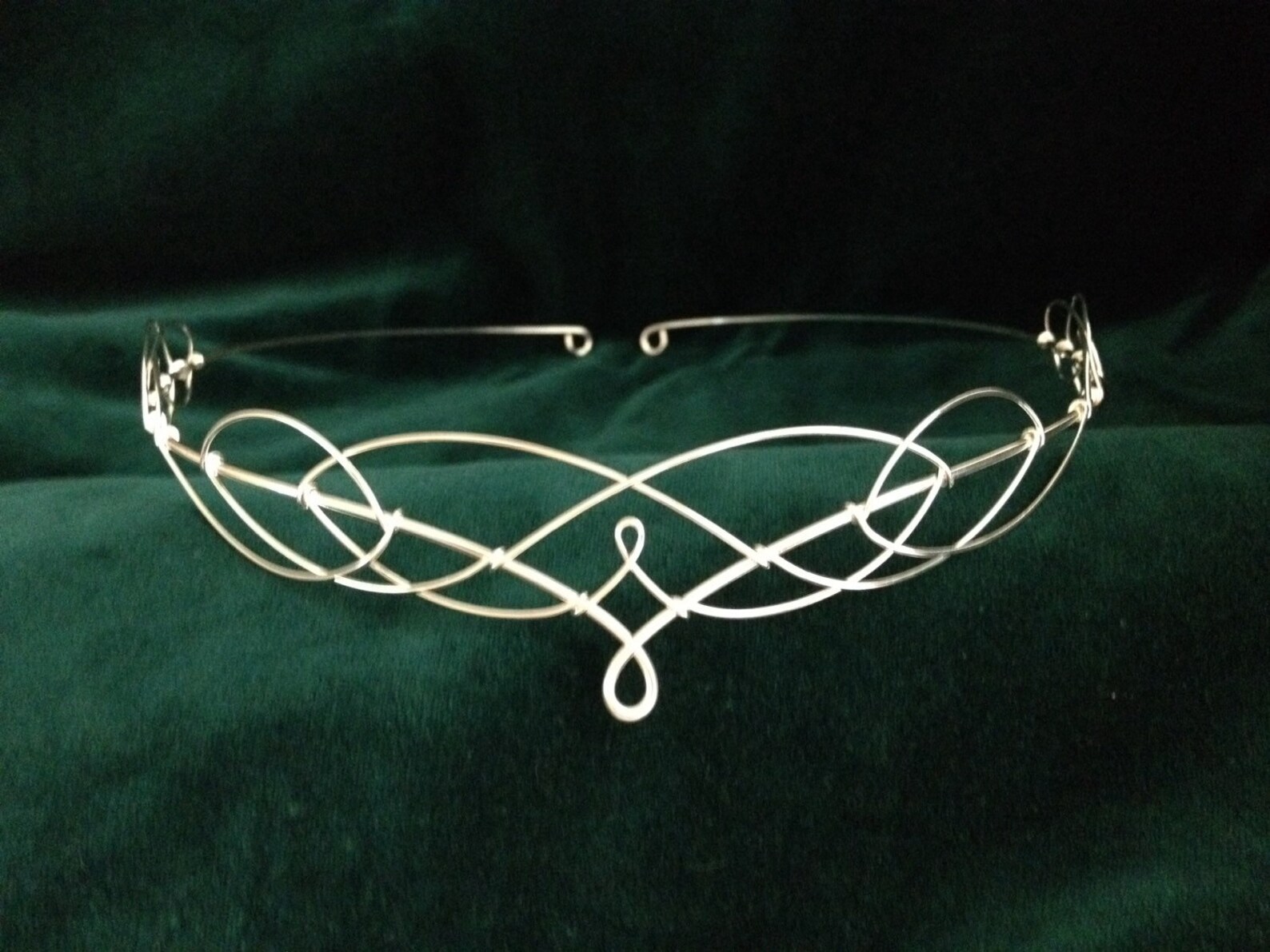 Elven Wedding Tiara Circlet Forehead Elven Medieval Bridal | Etsy