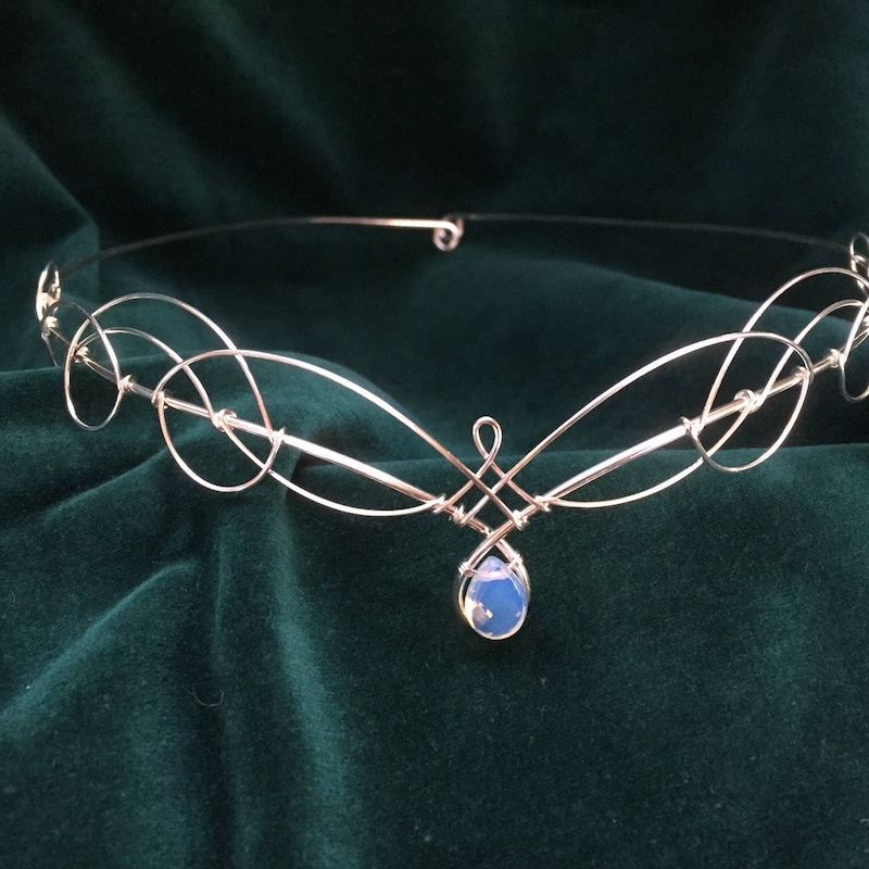 Elven Tiara Necklace - Etsy