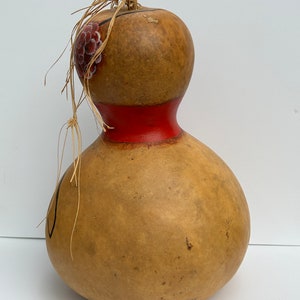 Hand Painted Gourd Snowman - Etsy