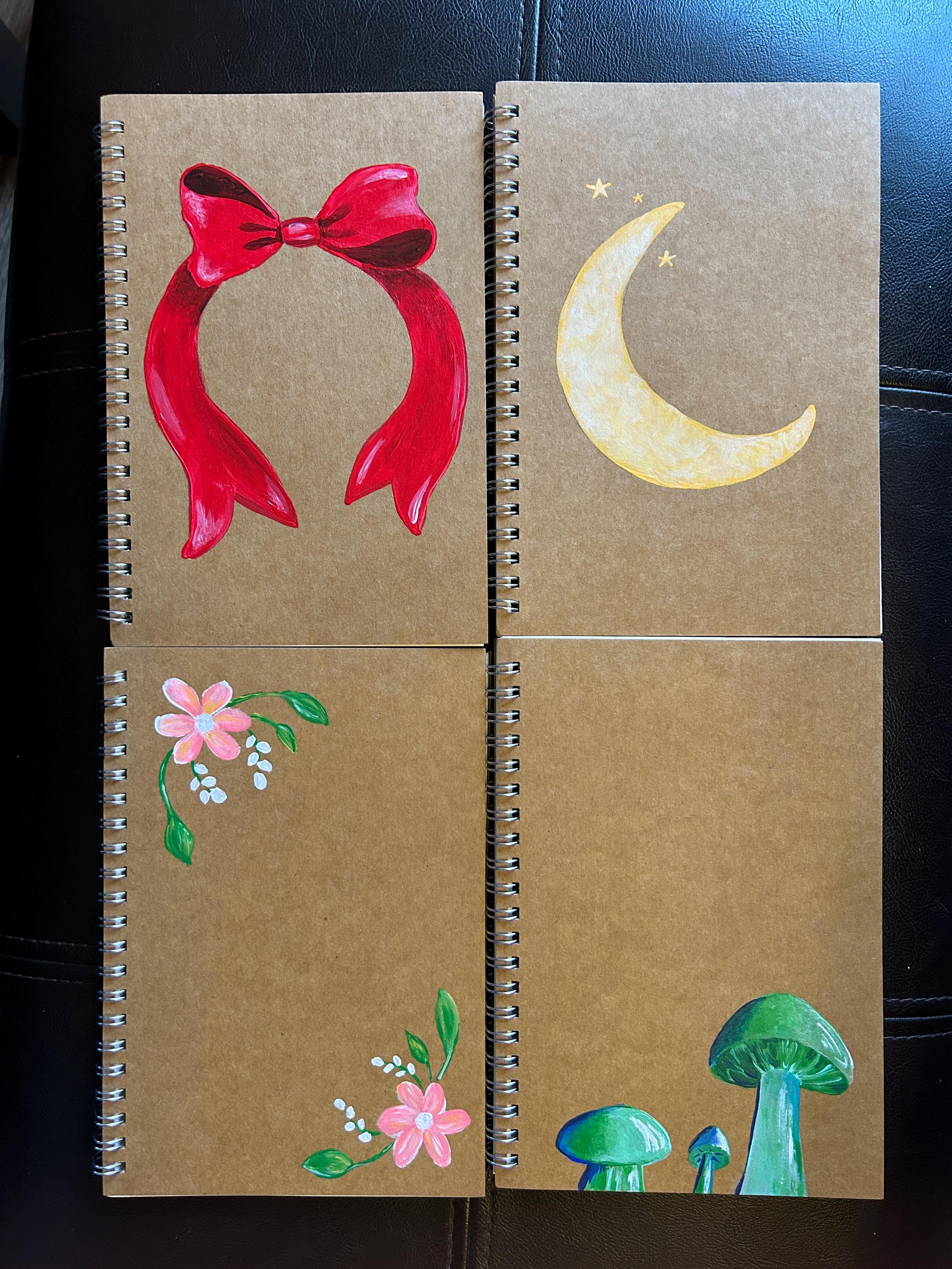 Custom Hand Painted Journal or Sketchbook - Etsy