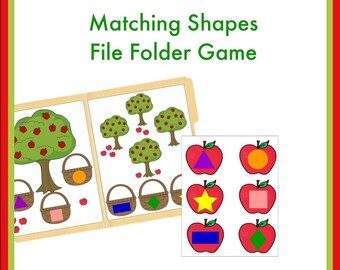 Patterns File Folder Game, Educational Resource, Learning Activity ...